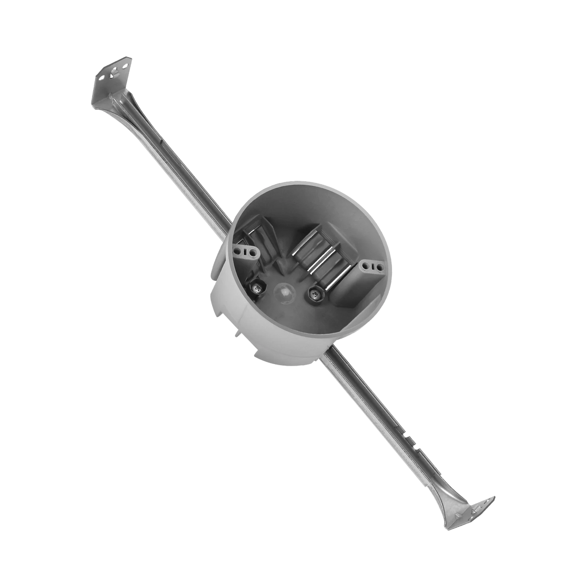 Round Ceiling Box with Large Hanger Bar, 20 cu. in. | Wholesale – togalonn